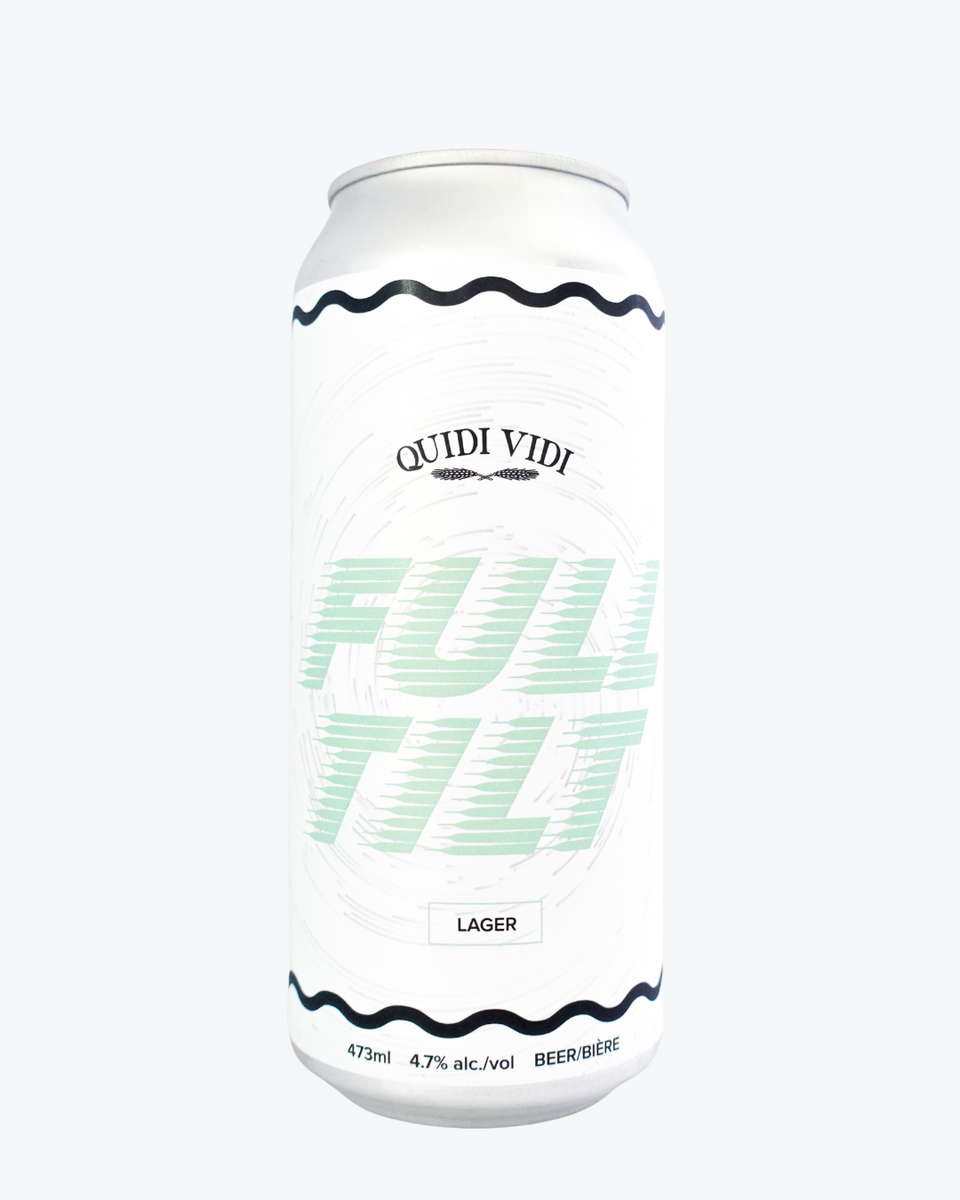 Full Tilt Rice Lager - Single 473ml can – Quidi Vidi Brewery
