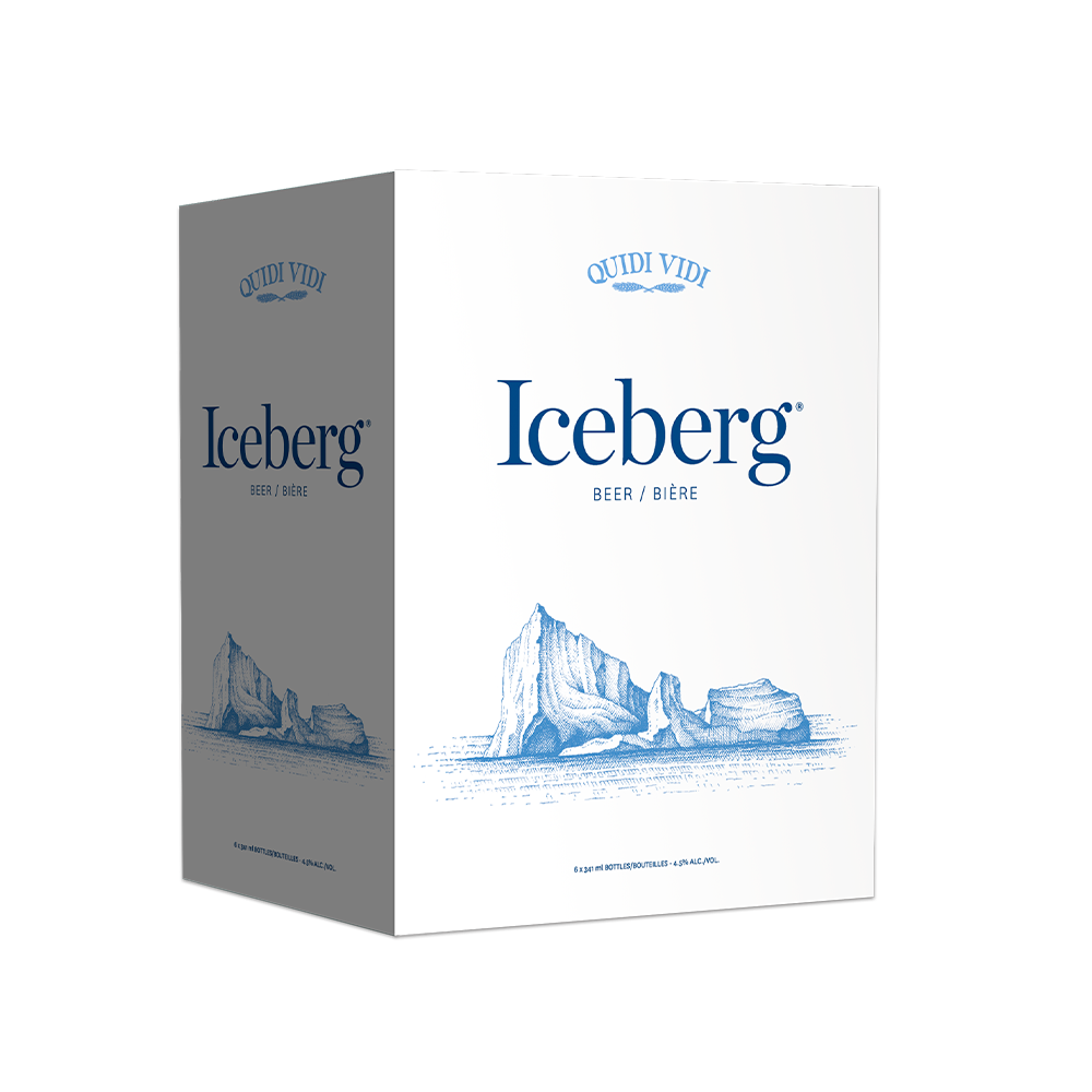 Iceberg Lager - 6 Pack Bottles – Quidi Vidi Brewery