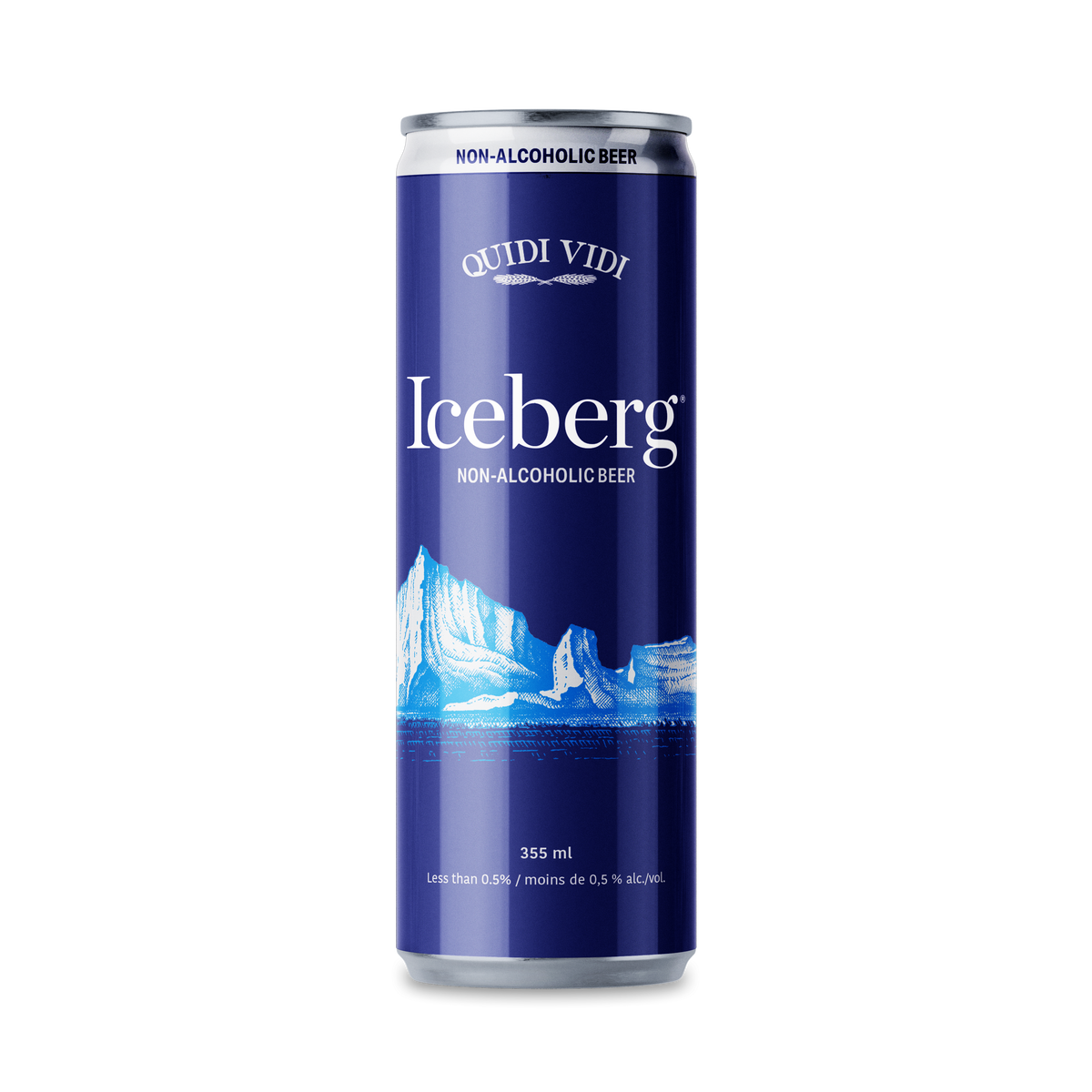 Non-Alcoholic Iceberg Lager - Single 335ml Slim Can – Quidi Vidi Brewery