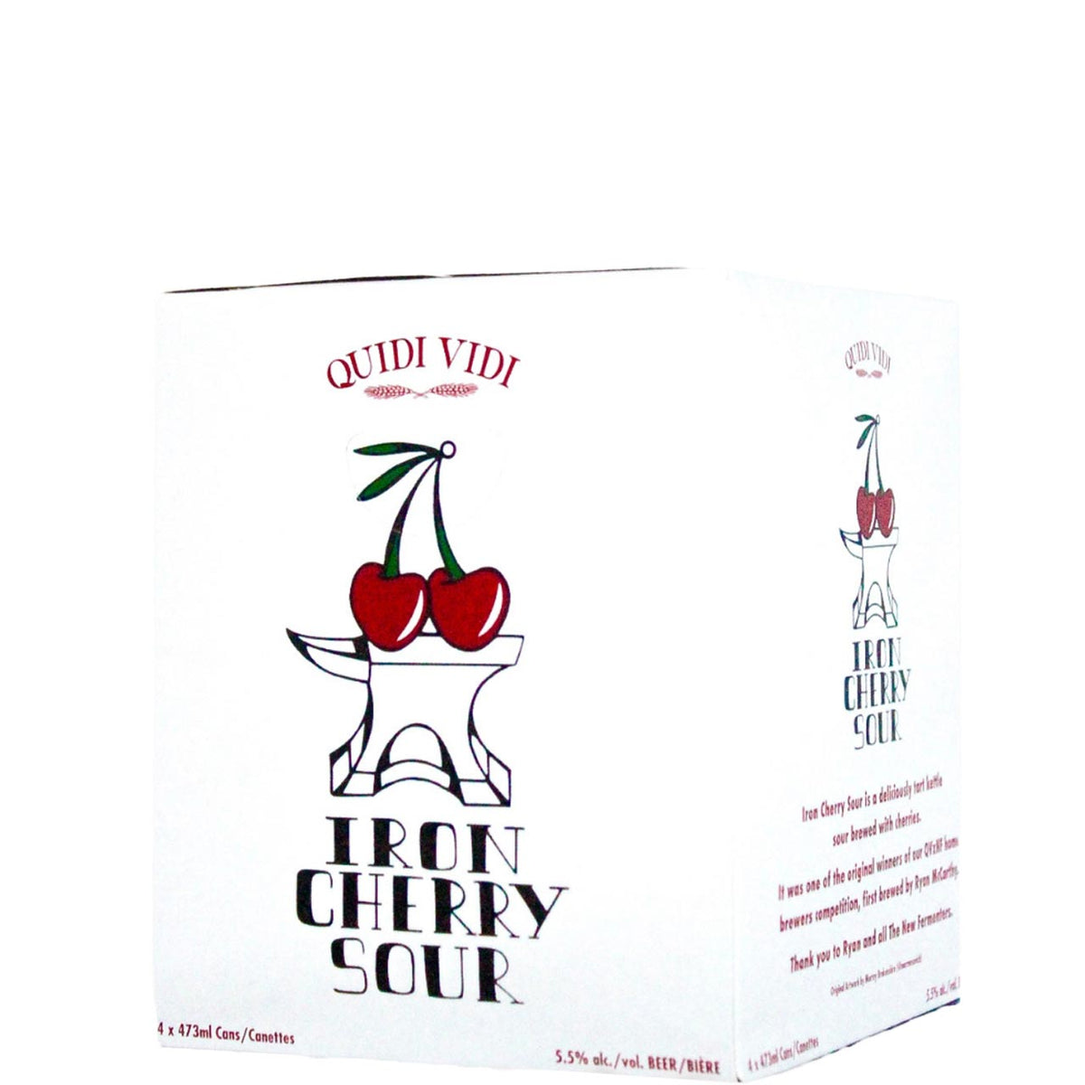 Iron Cherry - 4pk of 473ml Cans – Quidi Vidi Brewery