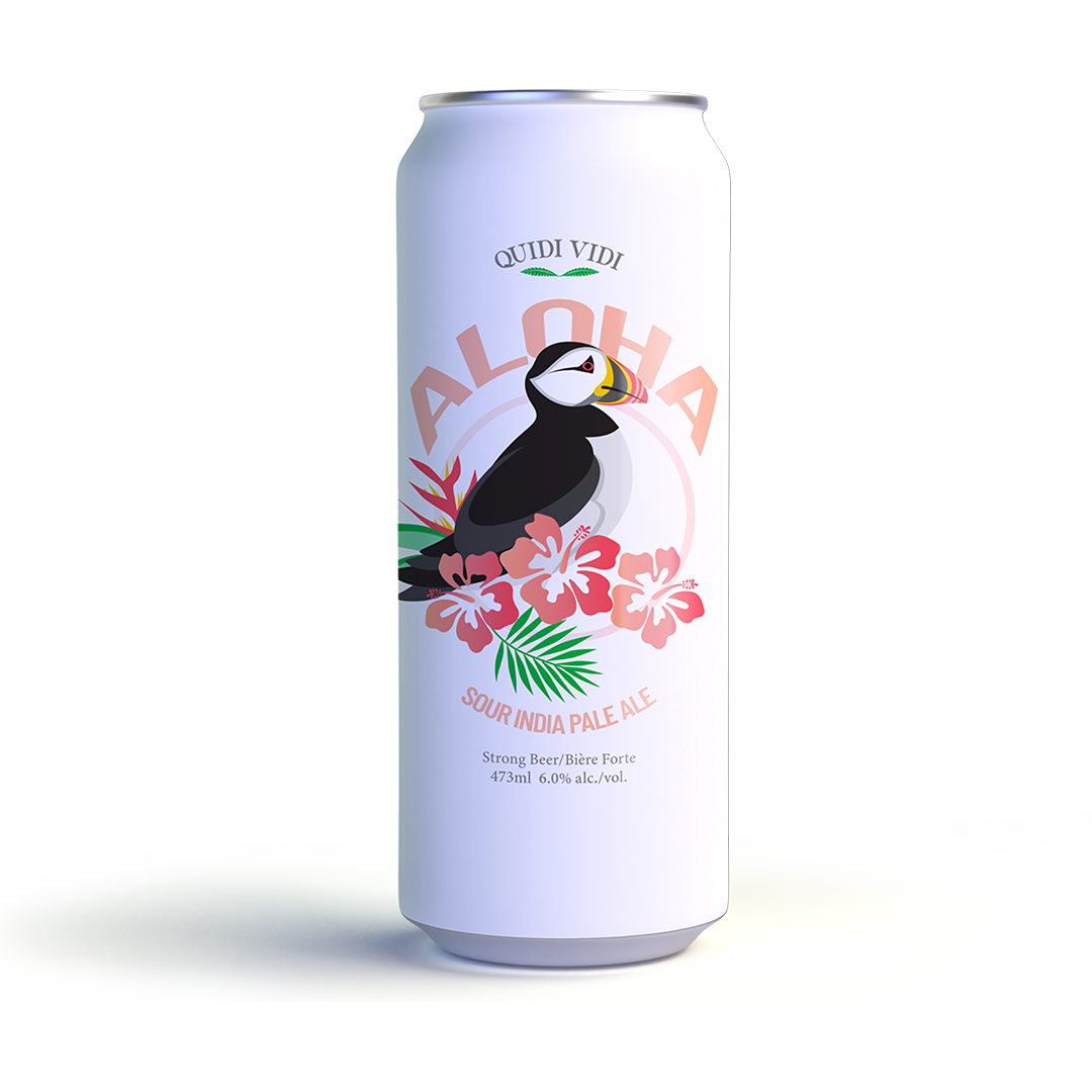 Aloha Sour IPA 473ml Can - Quidi Vidi Brewery